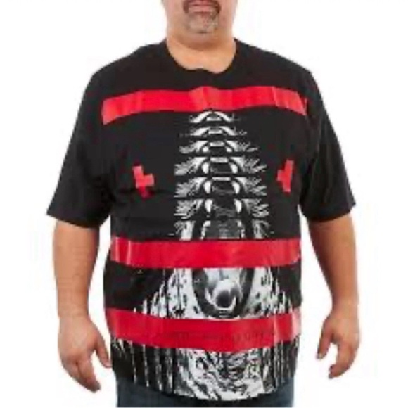 Sean John | Shirts | Sean John Mens Tshirt Red Black Size 4xb Big And ...